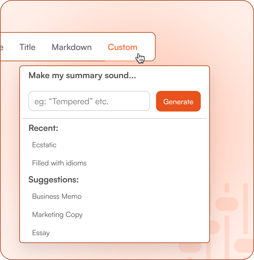 AI Summarizer - Text Summarizing Tool (Free) - Unlimited
