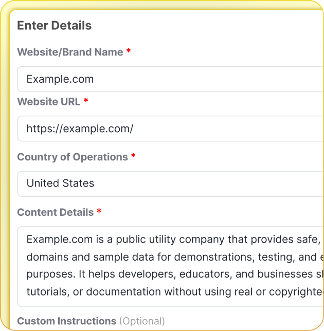 Free AI Disclaimer Generator Online Tool | Unlimited