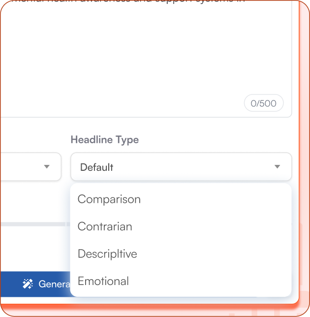 Free AI Headline Generator Online Tool | Unlimited