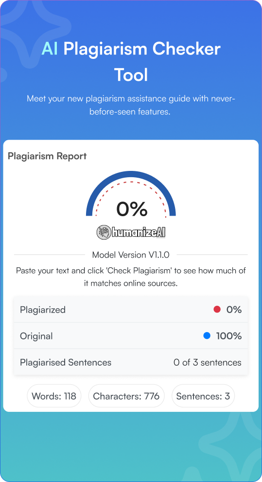 Free AI Plagiarism Checker Online | Unlimited & Accurate
