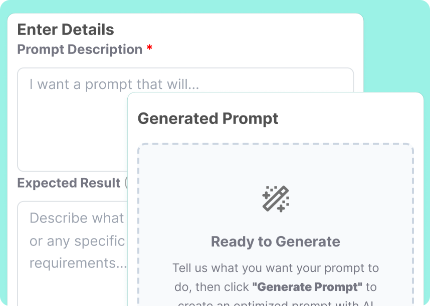 Free AI Prompt Generator Online Tool | Unlimited